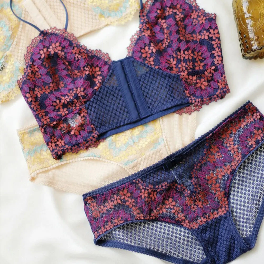 Late Last Night Bra Sets - Lacy Nighty