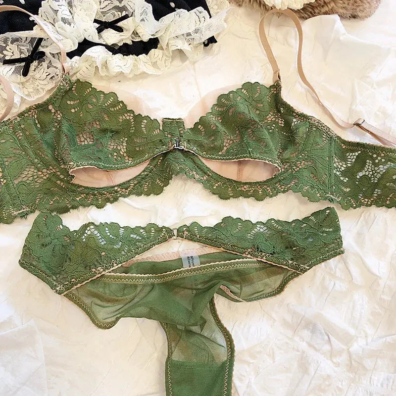 Stronger Than Ever Bra Set - Lacy Nighty