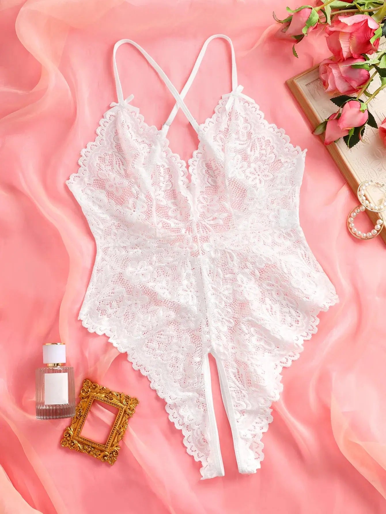 Eyes Like Yours Teddies - Lacy Nighty